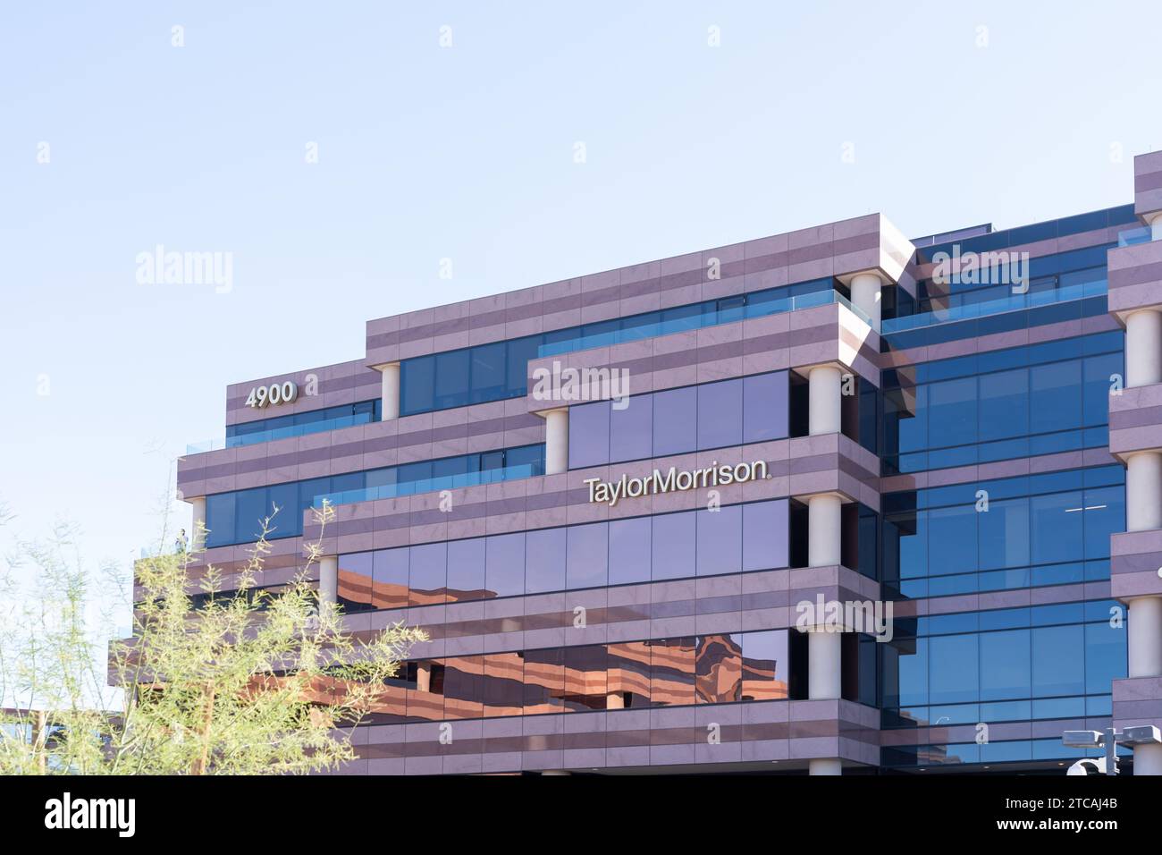 Taylor Morrison headquarters in Scottsdale, Arizona, USA Stock Photo ...