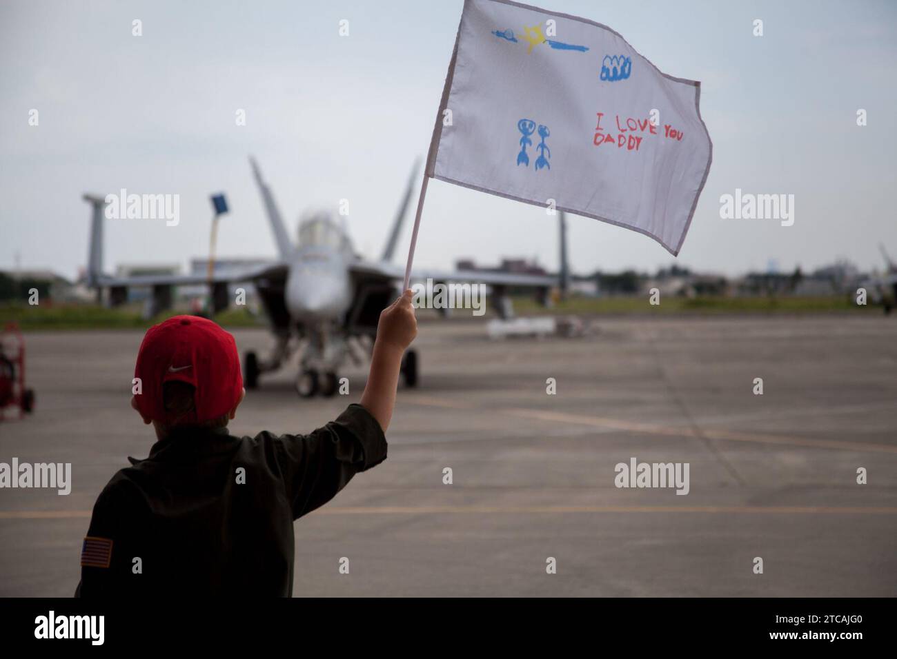 Welcome home ceremony on hi-res stock photography and images - Alamy