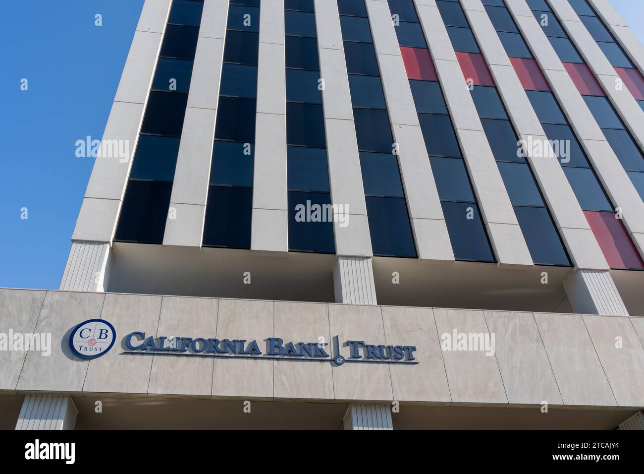 California Bank and Trust office building in Long Beach, California ...