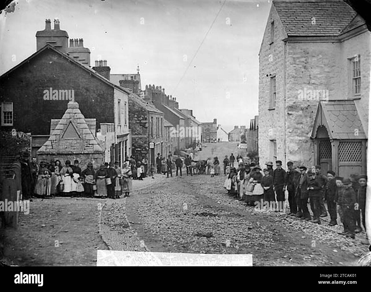 Well street, Nefyn Stock Photo - Alamy