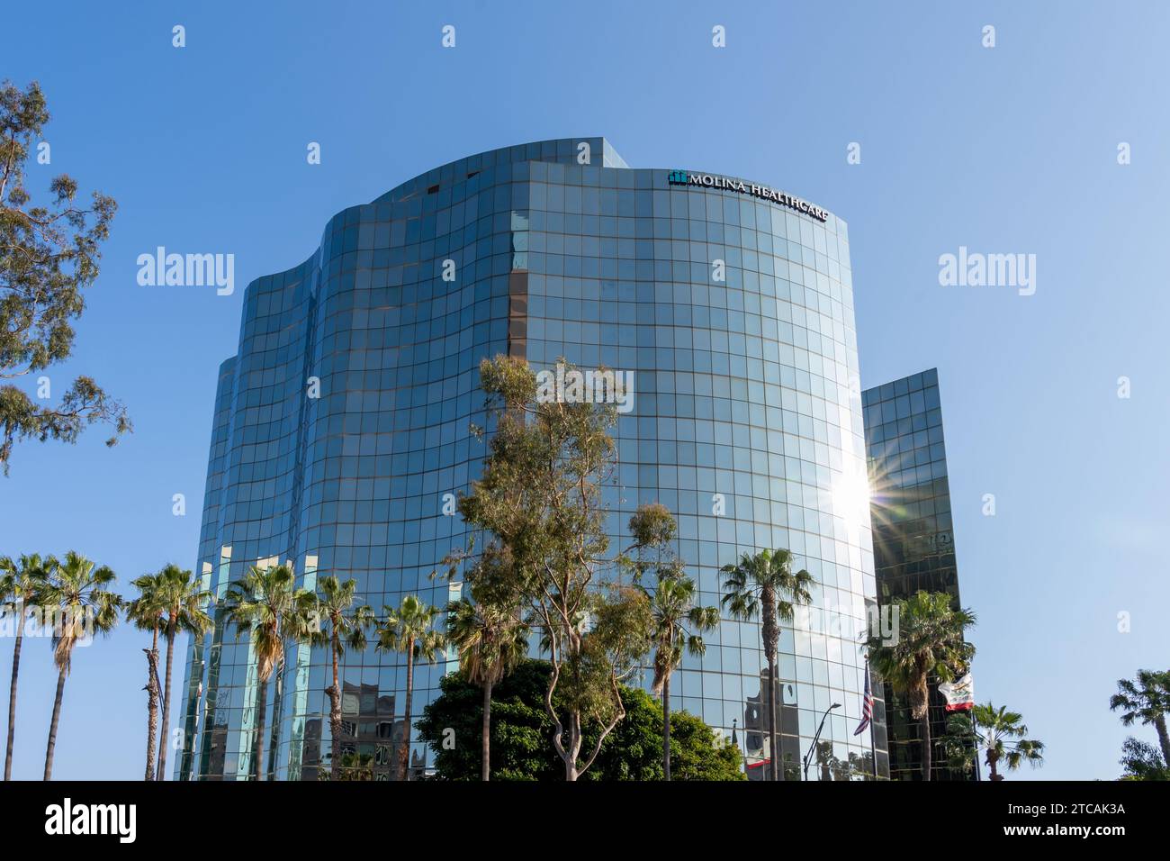Molina Healthcare headquarters in Long Beach, California, USA Stock ...