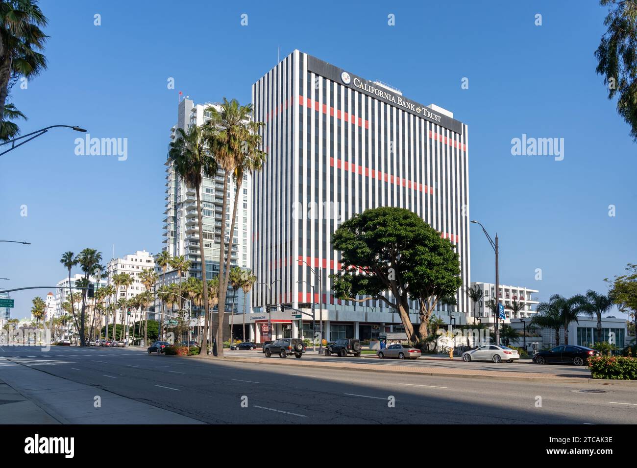 California Bank and Trust office building in Long Beach, California ...