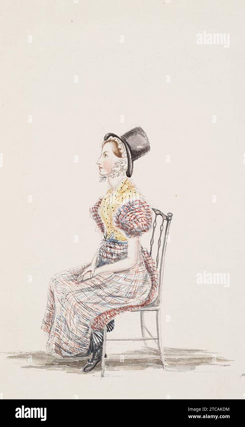 Welsh girl in costume hi-res stock photography and images - Alamy