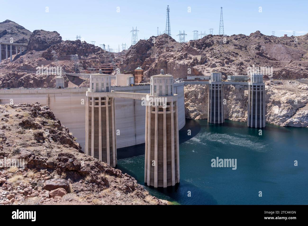 Hoover dam in usa hi-res stock photography and images - Alamy