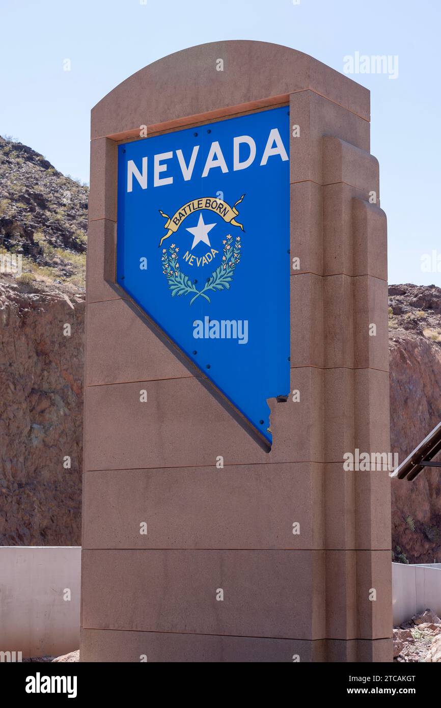Welcome to nevada signage hi-res stock photography and images - Alamy