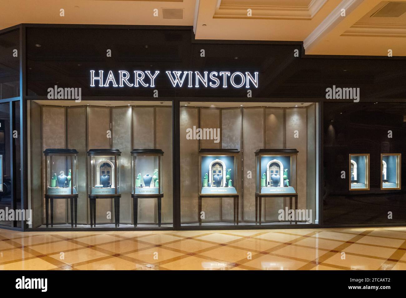 A Harry Winston store in The Shops At Crystals mall in Las Vegas, NV, USA Stock Photo - Alamy