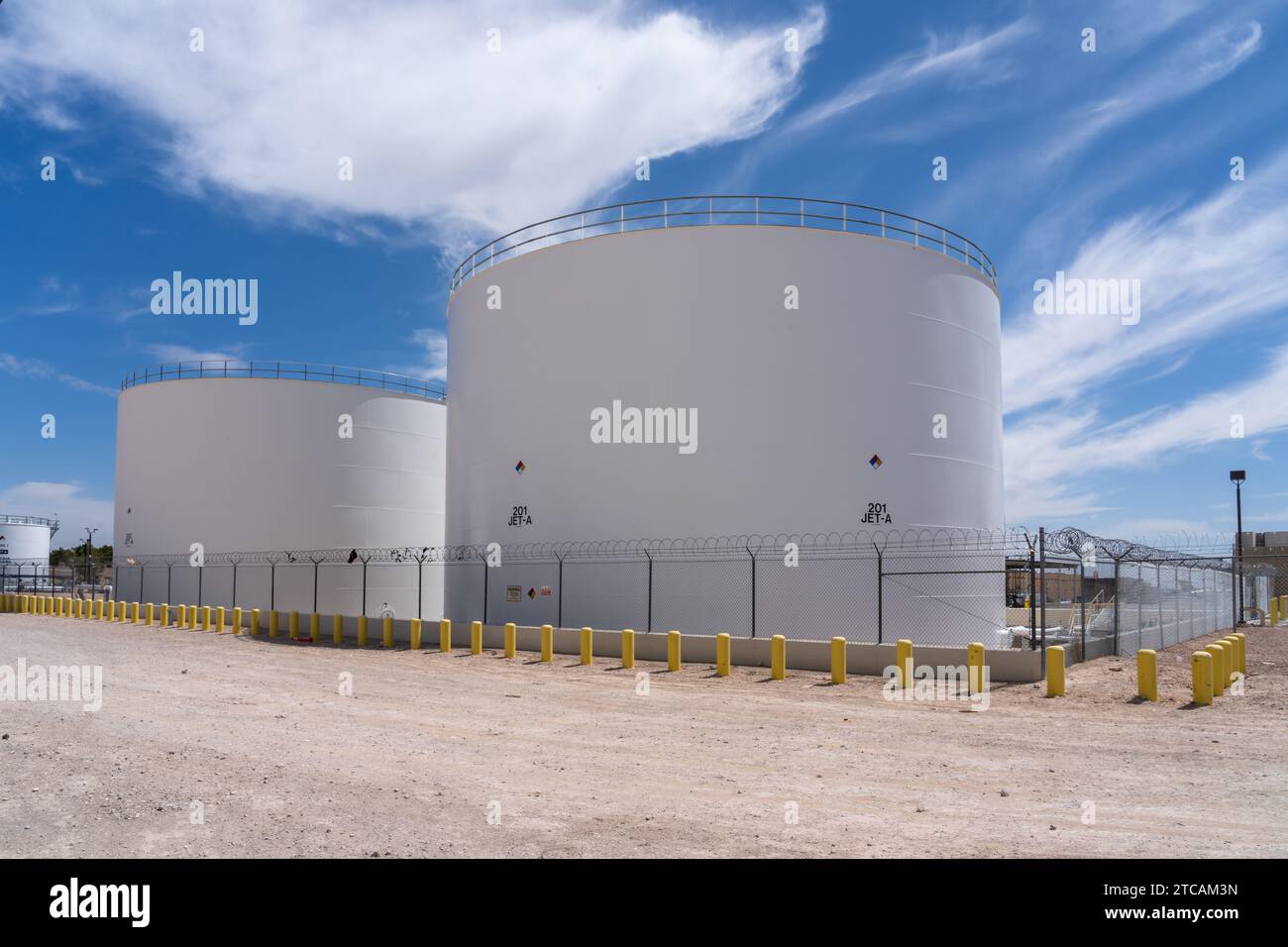 Big industrial oil tanks hi-res stock photography and images - Alamy