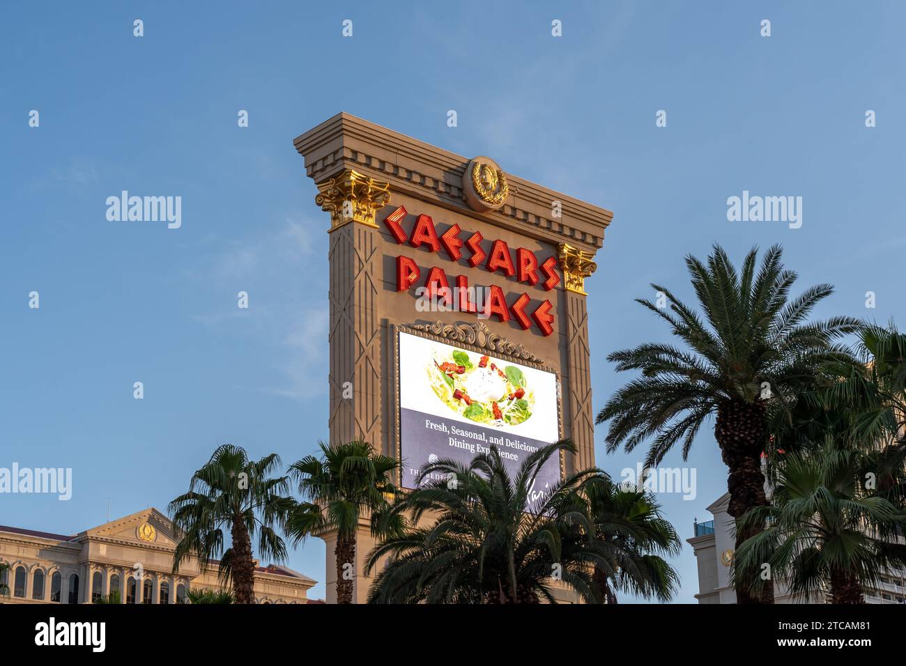 Caesars palace logo hi-res stock photography and images - Alamy