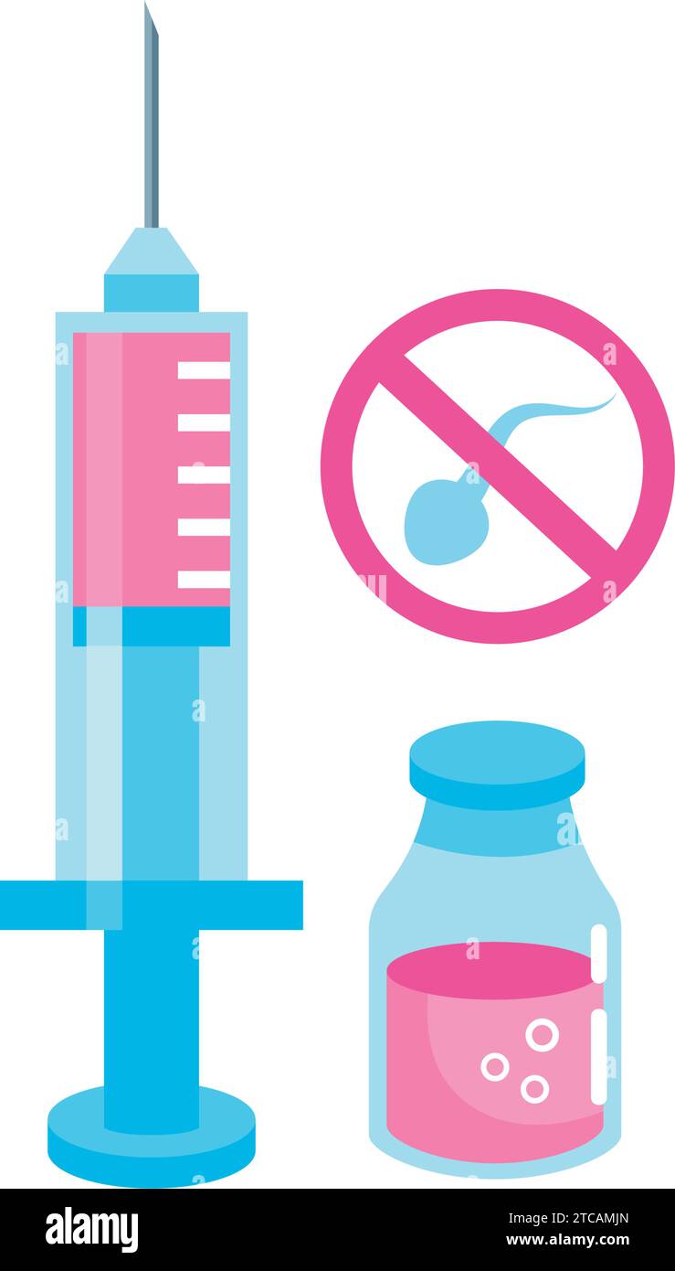 contraceptive injection method Stock Vector Image & Art - Alamy