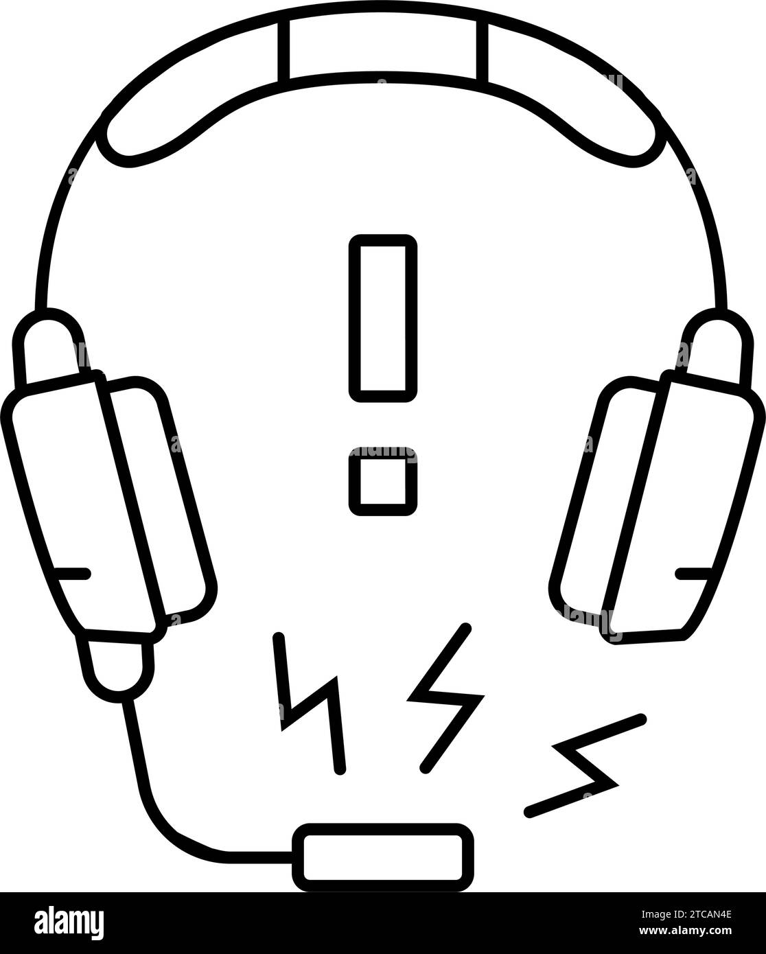 emergency services alert line icon vector illustration Stock Vector ...