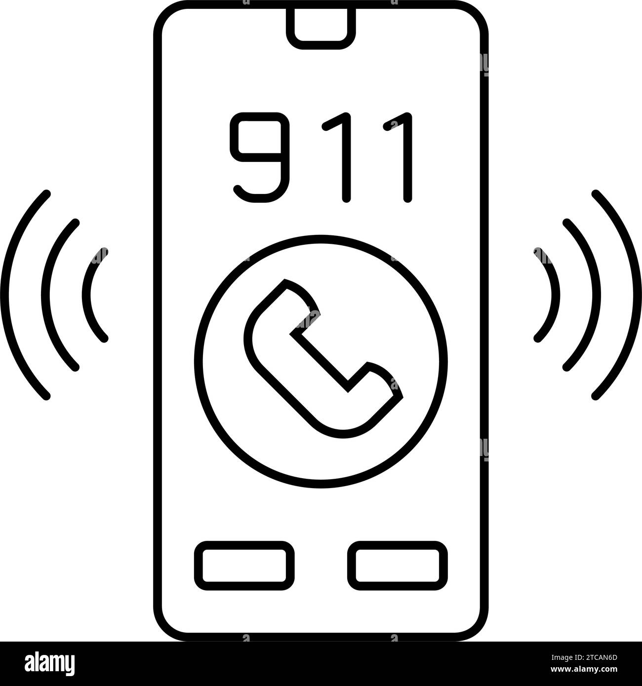 Emergency phone alert line Black and White Stock Photos & Images - Alamy
