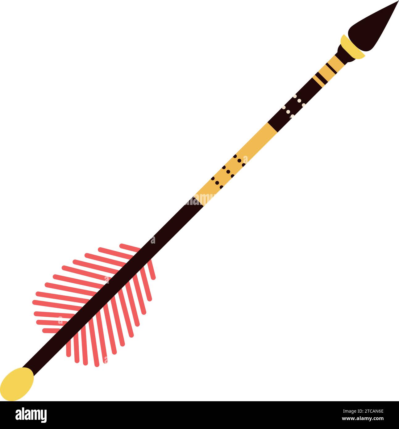 native american arrow isoalted Stock Vector Image & Art - Alamy