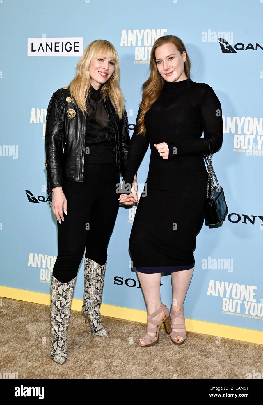Natasha Bedingfield, left, and sister Nikola Bedingfield attend the ...
