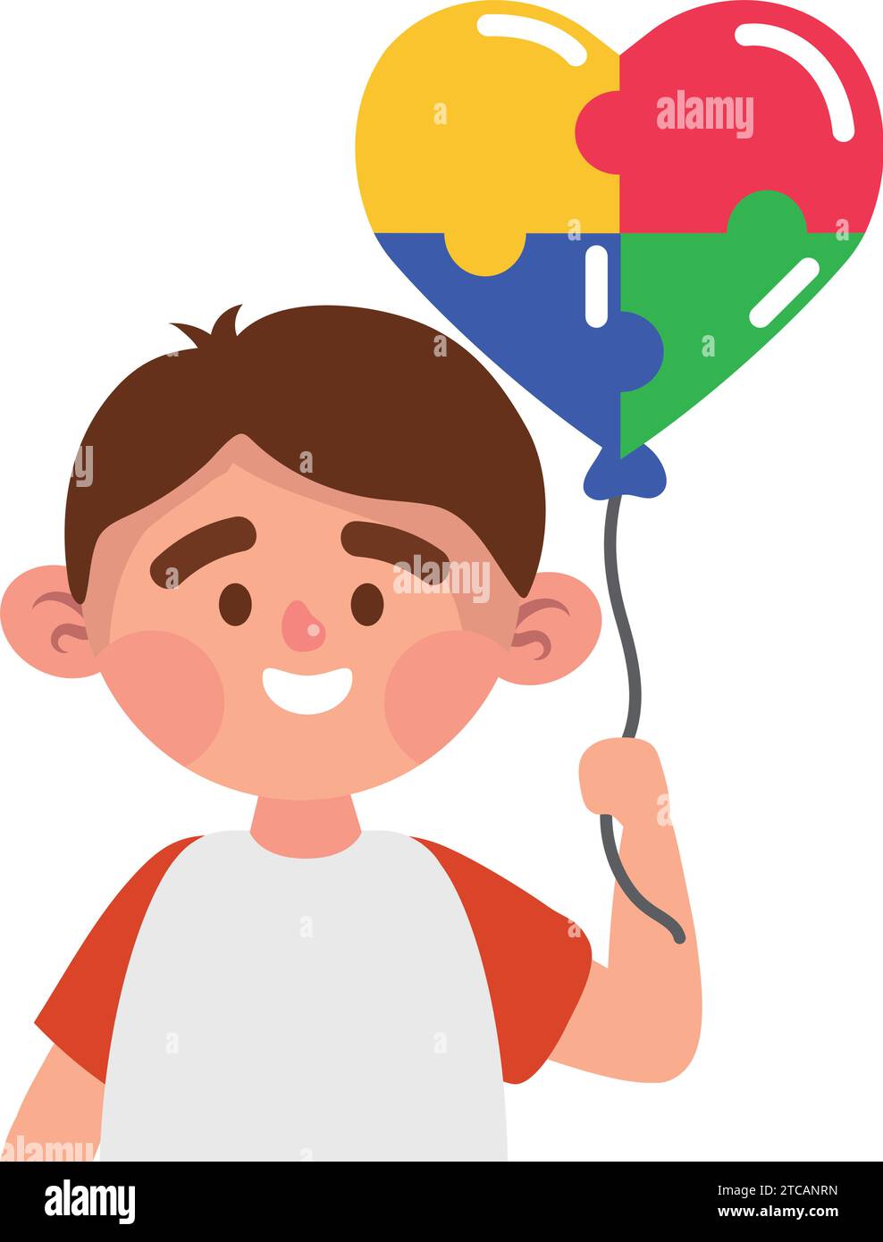 Autism awareness balloon hi-res stock photography and images - Alamy