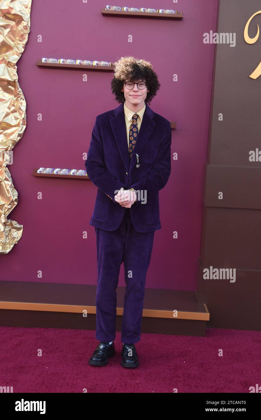 Los Angeles, California, USA 10th December 2023 Reece Feldman attends ...