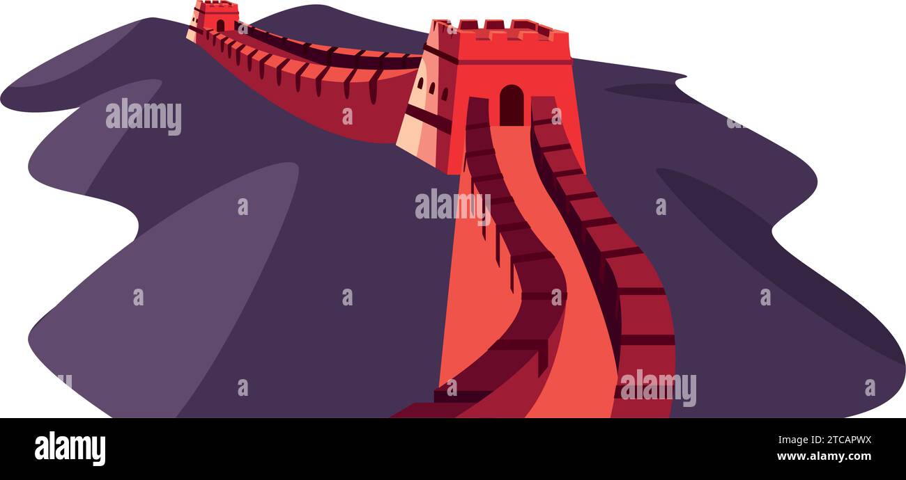 Stone path old wall Stock Vector Images - Alamy