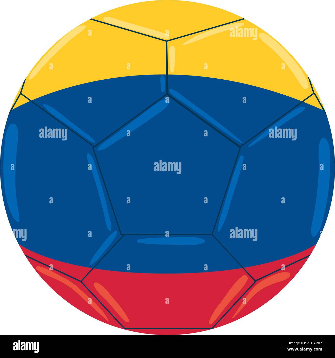 soccer colombia ball flag design Stock Vector Image & Art - Alamy