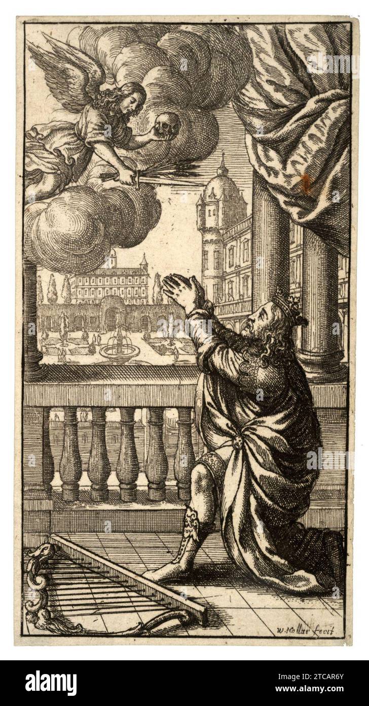 Wenceslas Hollar - King David Stock Photo - Alamy