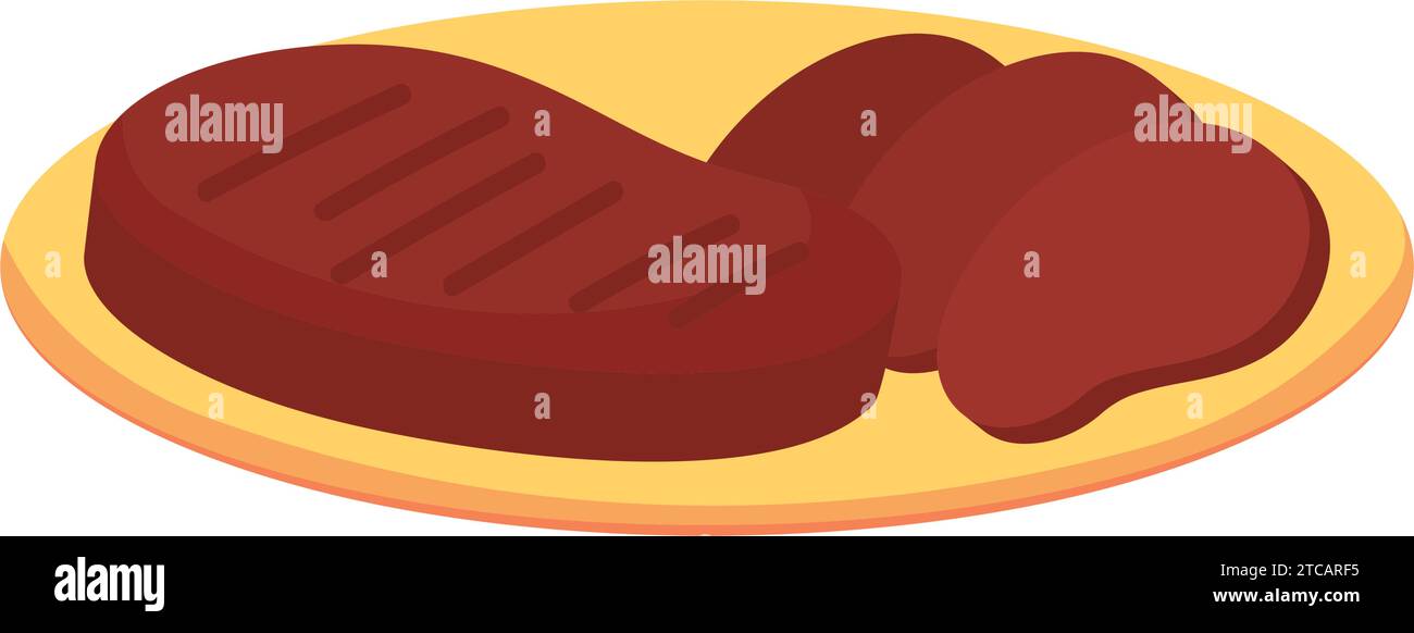 brazil food picanha fatiada Stock Vector Image & Art - Alamy
