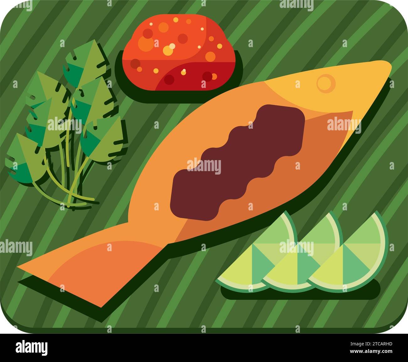 indonesian food gado gado Stock Vector Image & Art - Alamy