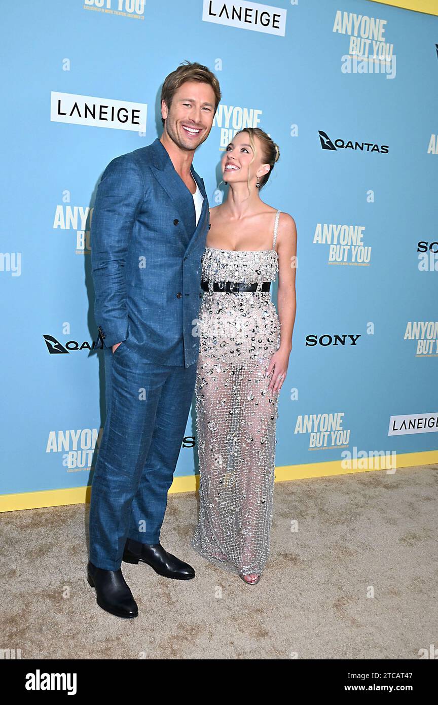 Glen Powell & Sydney Sweeney attend the "Anyone But You" World Premiere ...