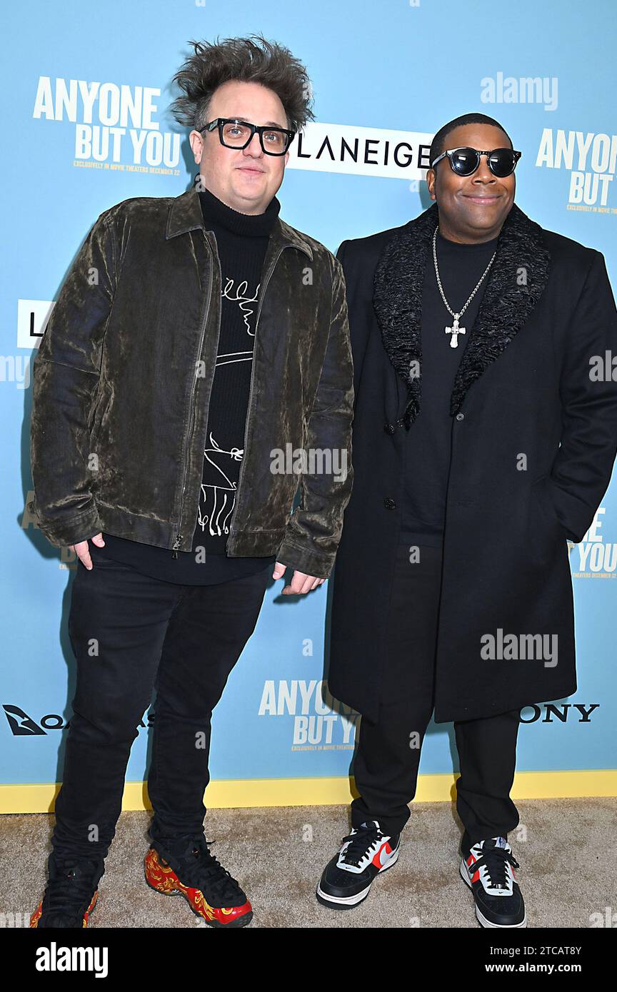 Johnny Ryan & Kenan Thompson attend the "Anyone But You" World Premiere ...