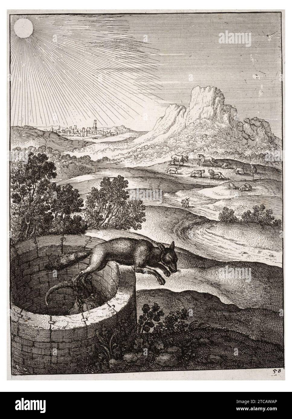 The fox goat Cut Out Stock Images & Pictures - Alamy