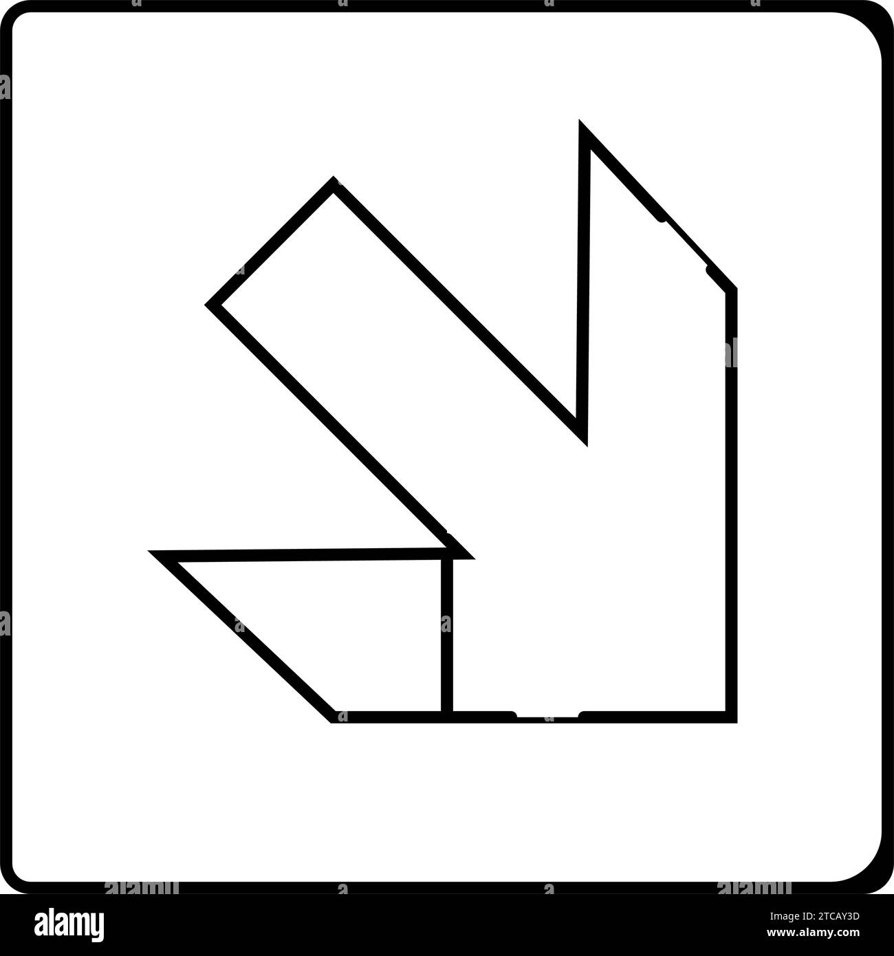 white up down stairway arrow emergency line icon vector illustration ...