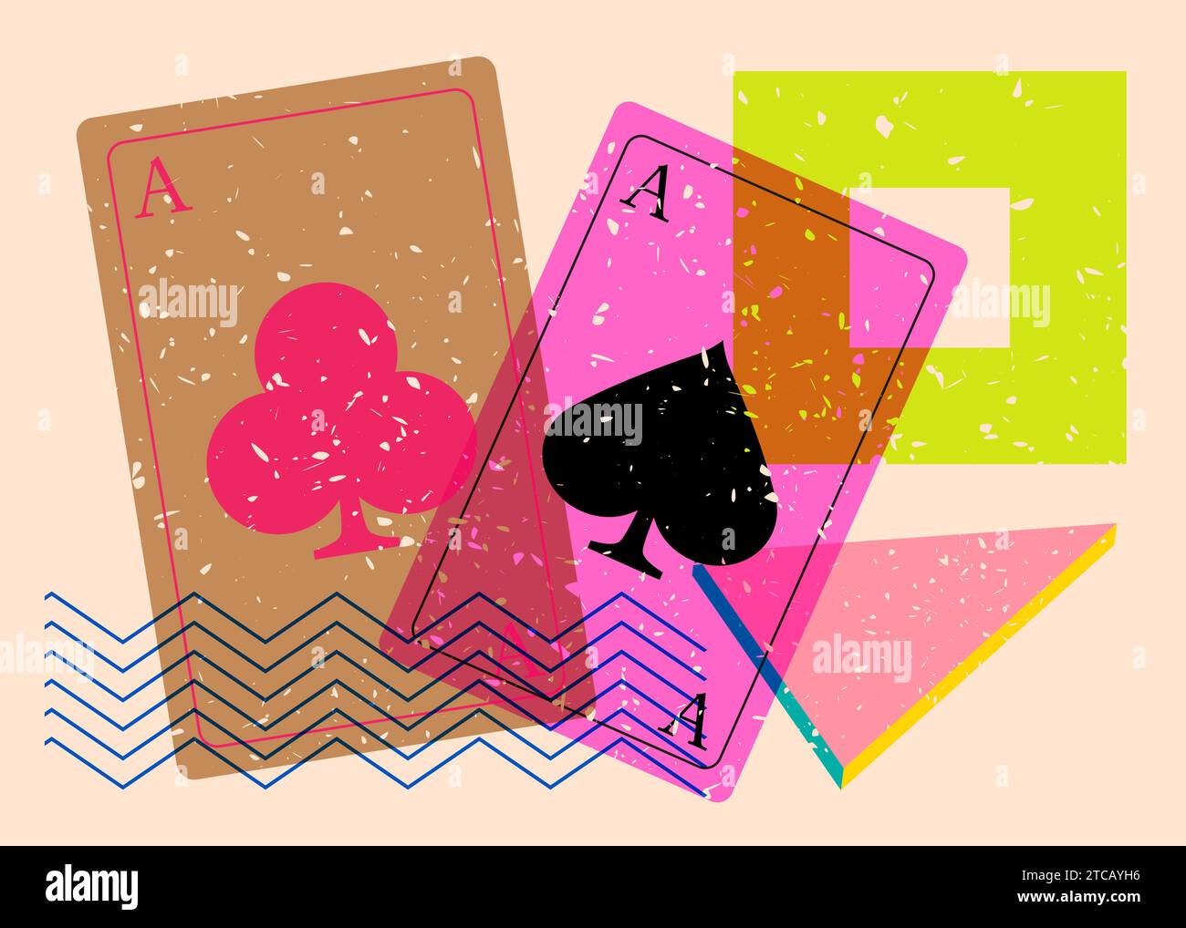 Poker card texture hi-res stock photography and images - Alamy