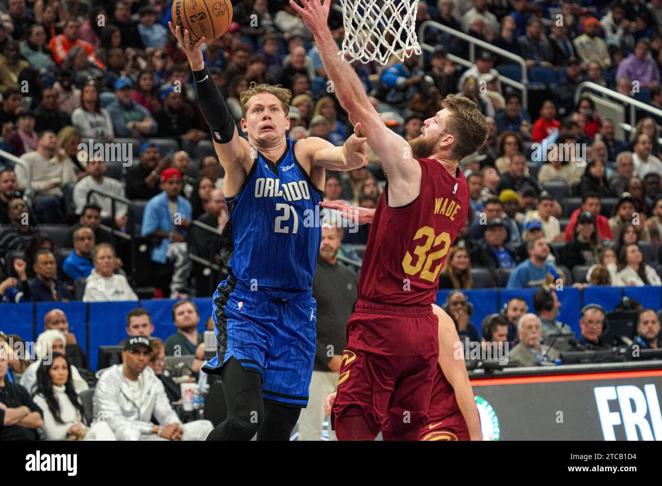 Orlando, Florida, USA, December 11, 2023, Orlando Magic center Moritz ...