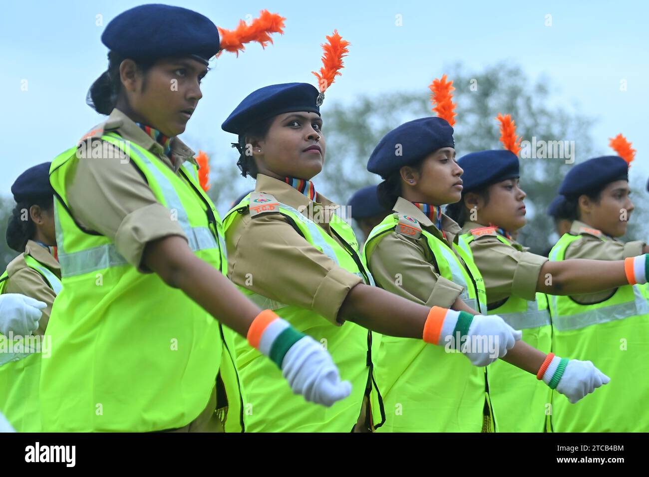 61st all india civil defence parade hi-res stock photography and images ...