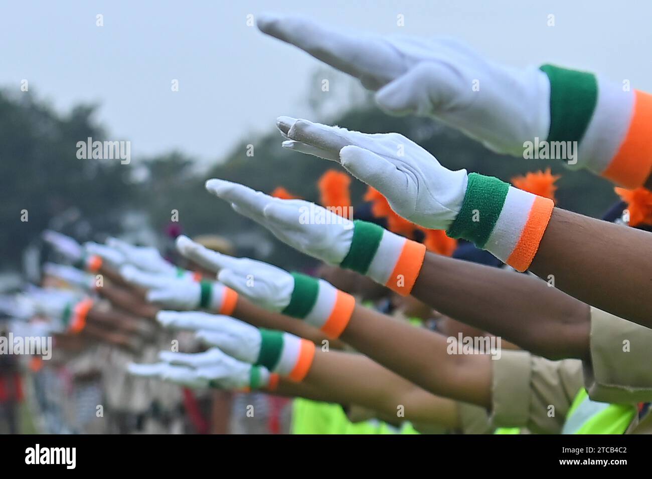 61st all india civil defence parade hi-res stock photography and images ...