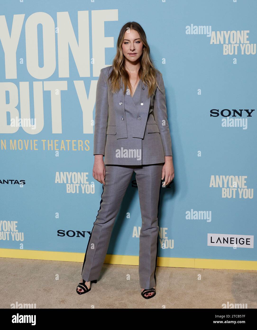 New York, United States. 11th Dec, 2023. Este Haim arrives on the red ...