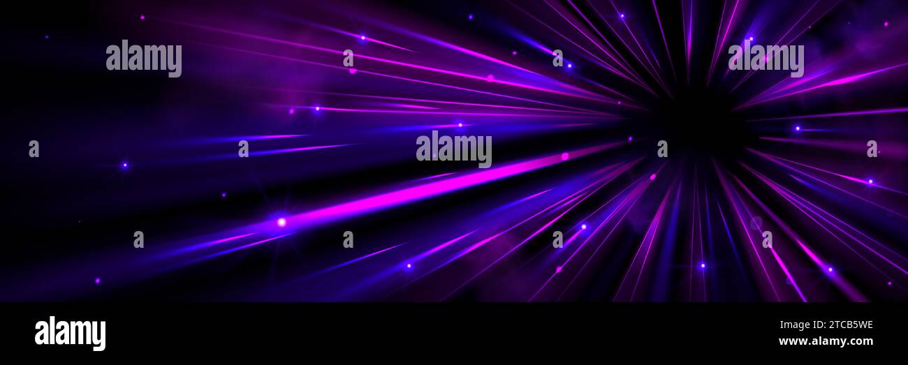 Fast light motion speed effect. Vector realistic illustration of ...