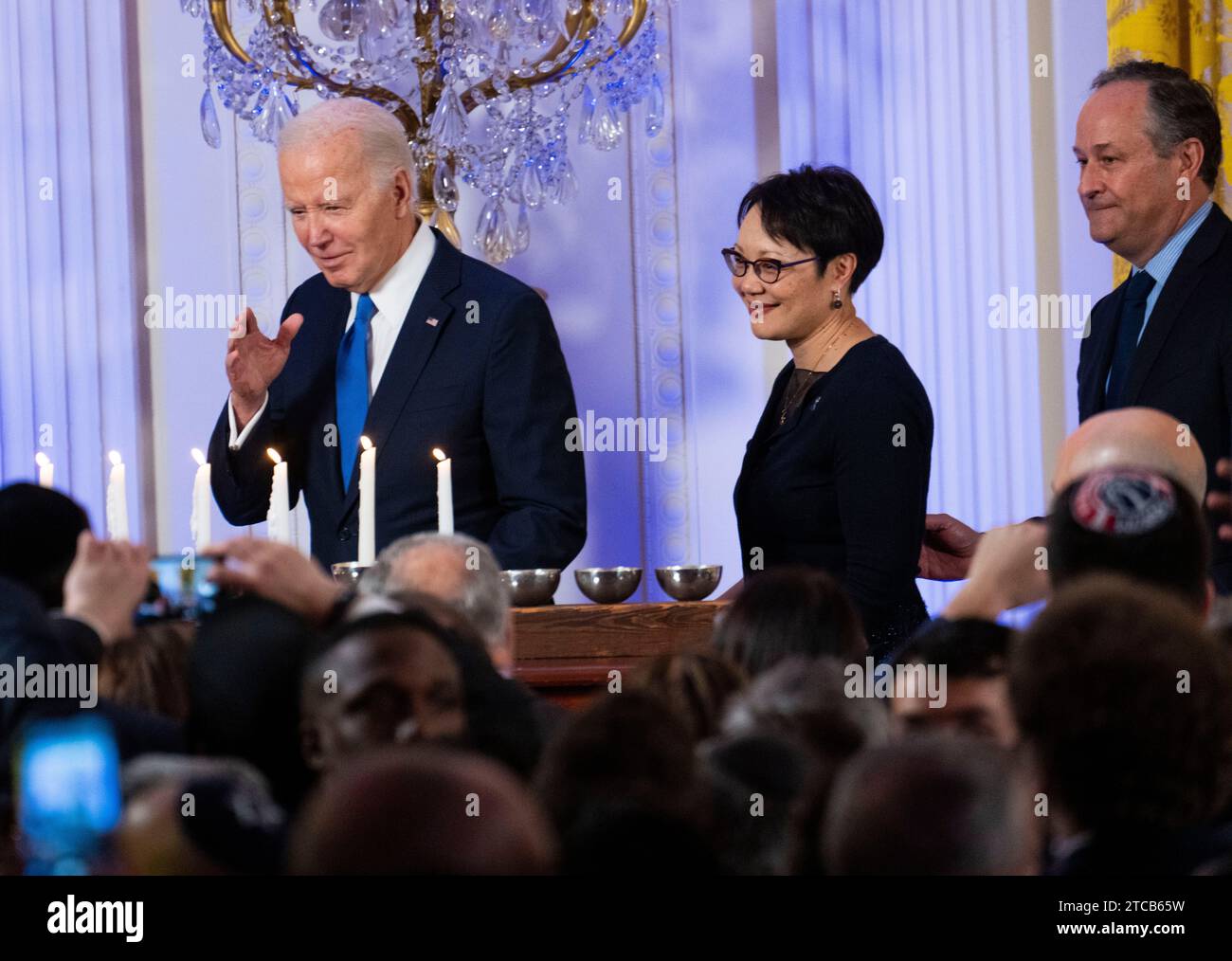 United States President Joe Biden with Rabbi Angela Buchdahl, Senior ...