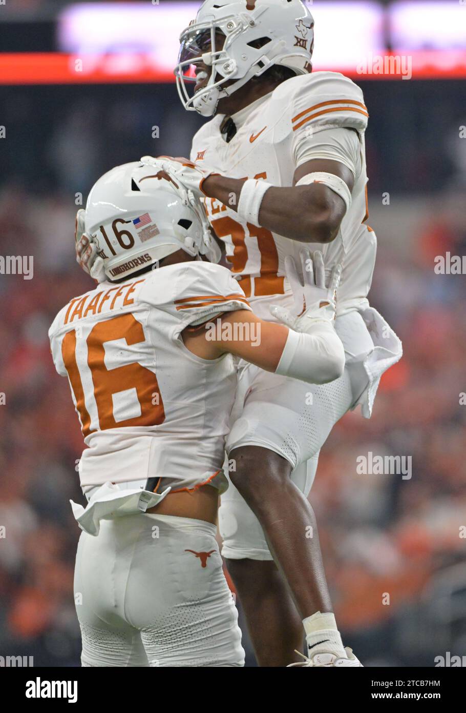 Arlington, USA. 02nd Dec, 2023. December 2 2023: Texas Longhorns ...