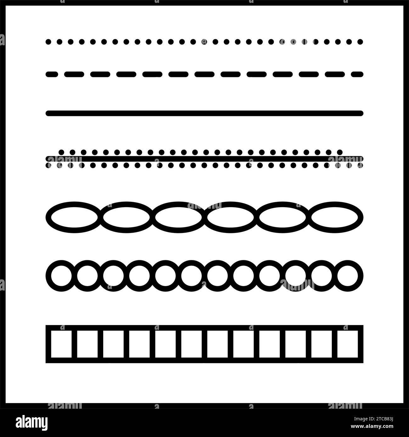 stitches embroidery hobby line icon vector illustration Stock Vector ...