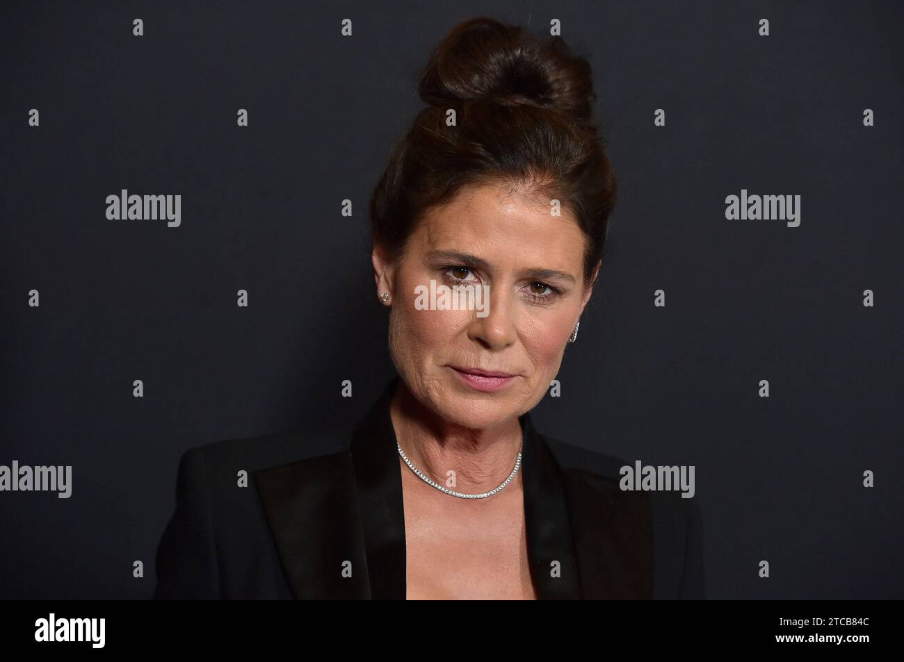 Maura Tierney attends the premiere of "The Iron Claw," Monday, Dec. 11 ...
