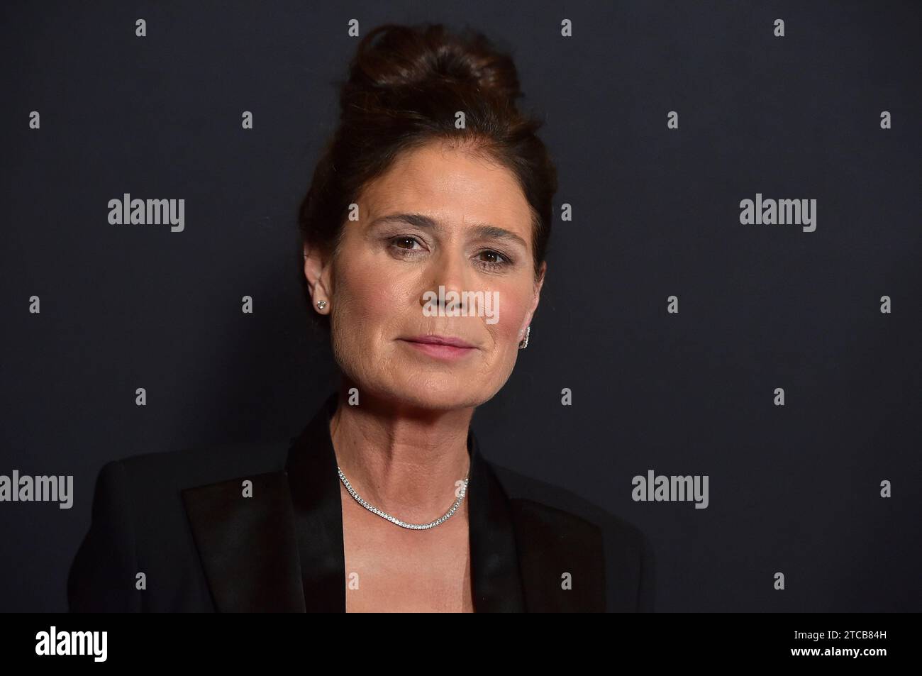 Maura Tierney attends the premiere of "The Iron Claw," Monday, Dec. 11 ...