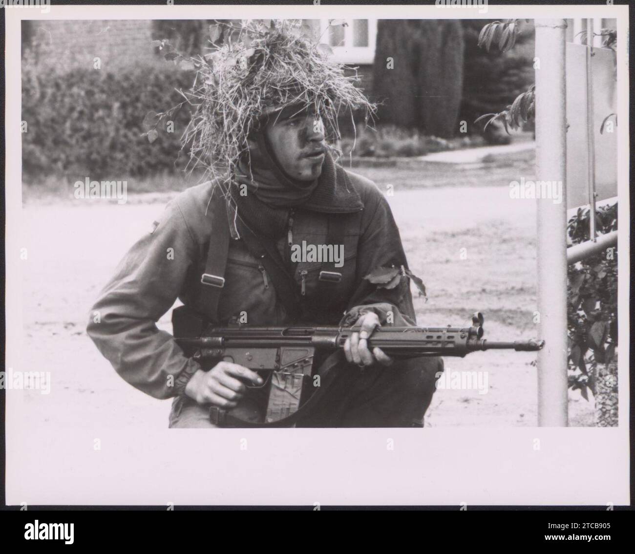 West German Soldier NATO Exercise Atlantic Lion, 1983 Stock Photo - Alamy