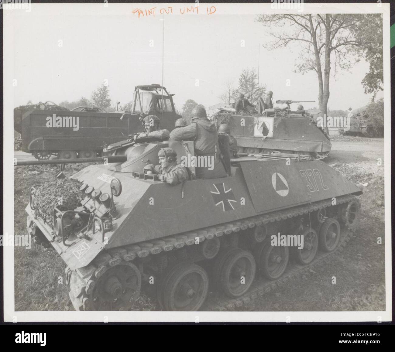 West German HS 30 Infantry Fighting Vehicle (IFV) During Exercise ...