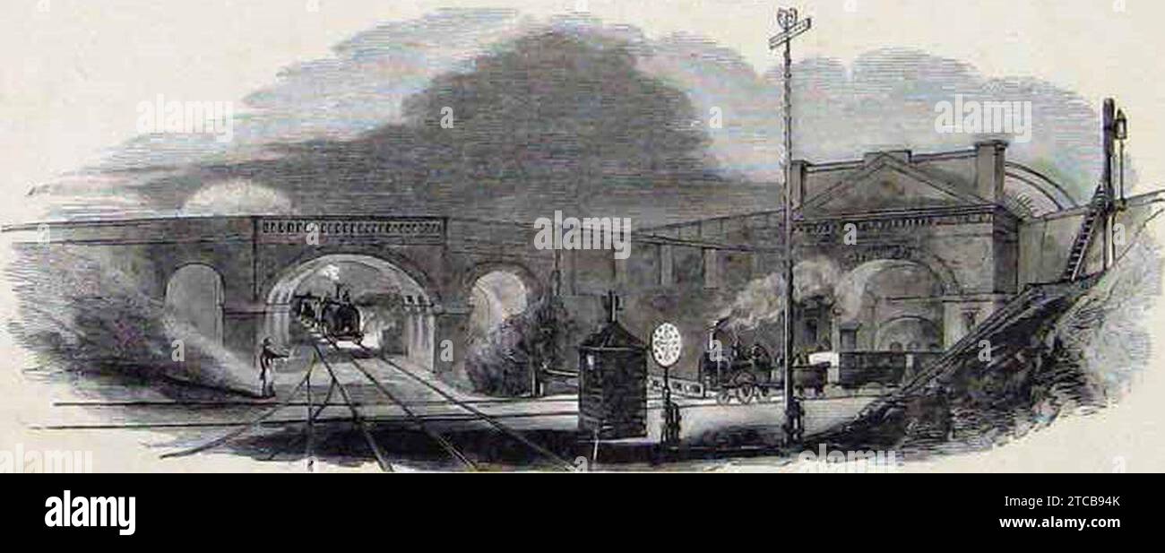 West London Railway Crossing Stock Photo - Alamy