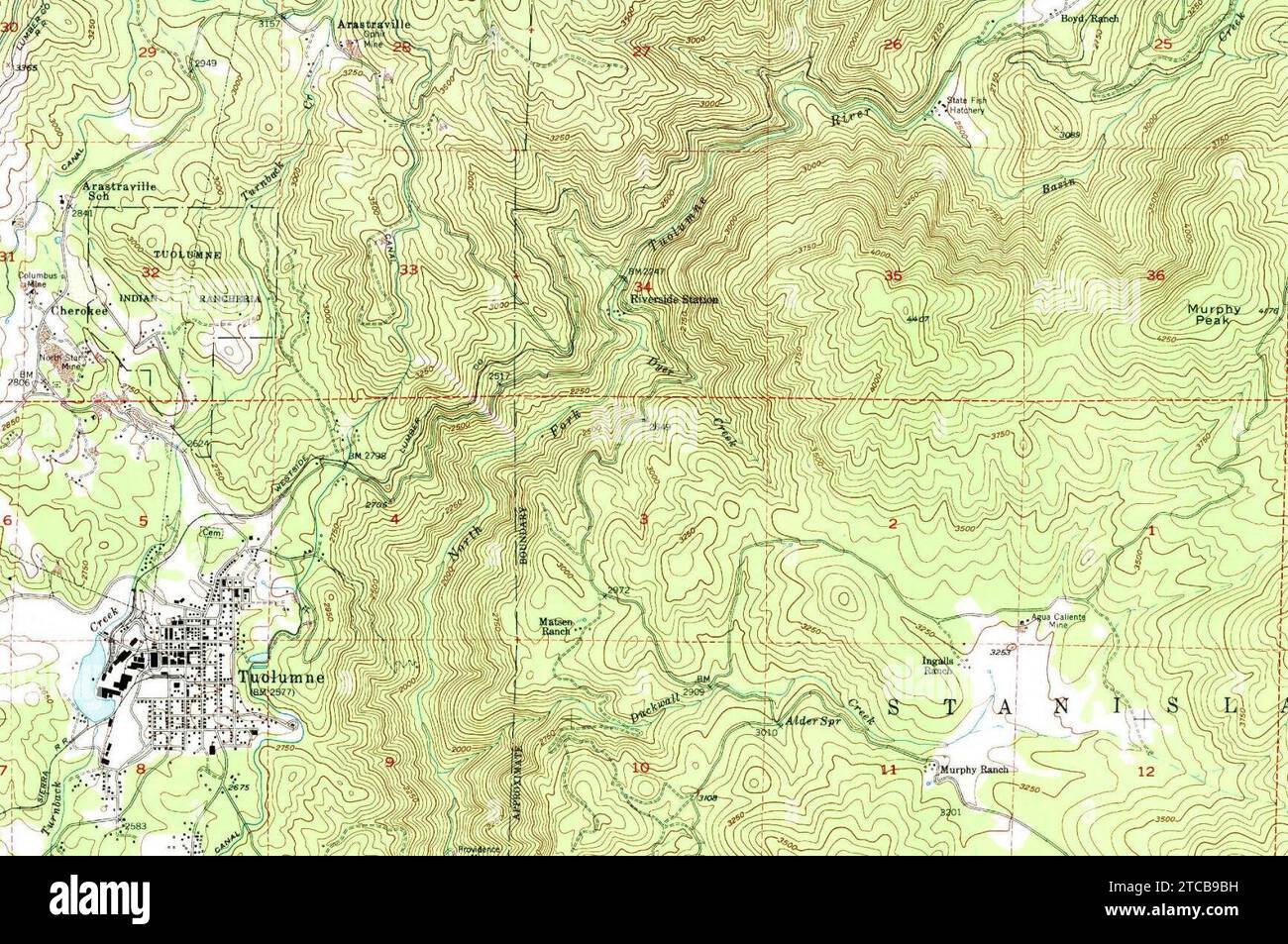 West Side Lumber Company railway 1948 Stock Photo - Alamy