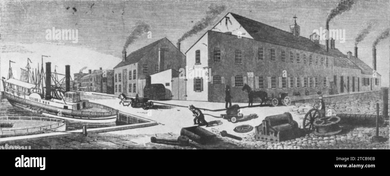 West Street Foundry, Brooklyn, New York Stock Photo - Alamy