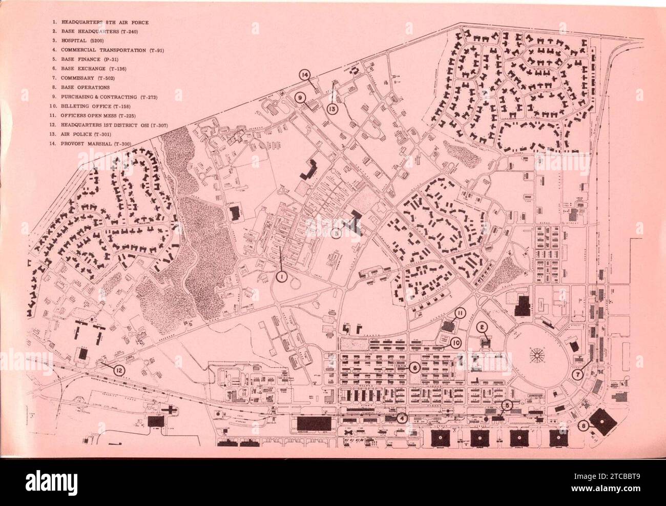 Westover Air Force Base map Stock Photo - Alamy