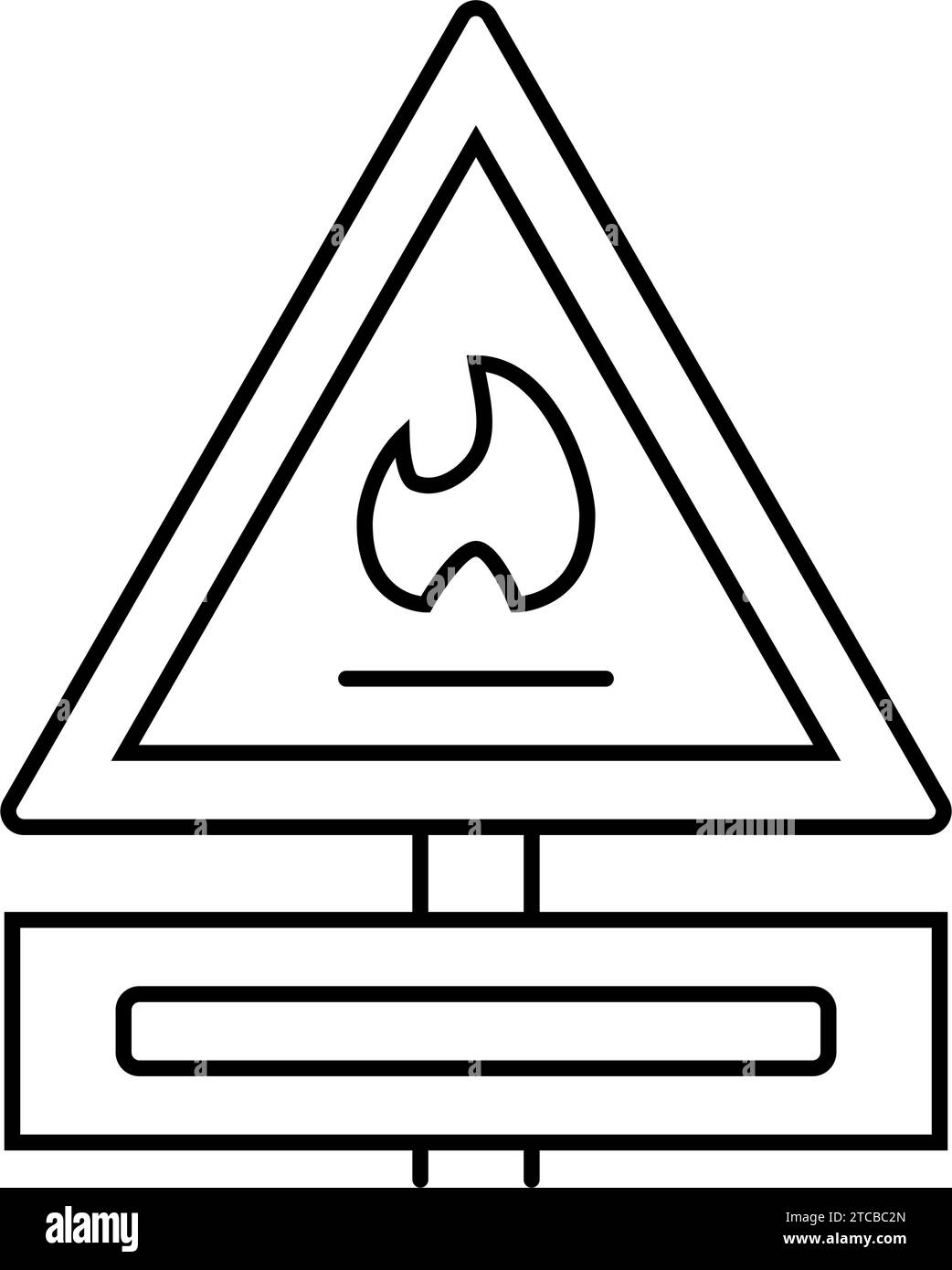 safety gas service line icon vector illustration Stock Vector Image ...