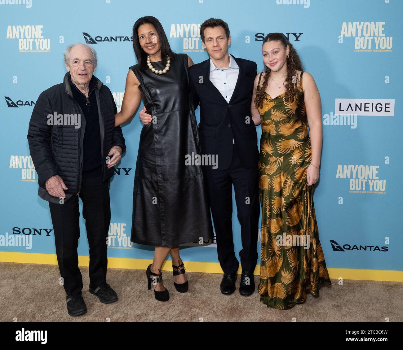 New York, USA. 08th Dec, 2023. (L-R) Peter Gluck, Trista Gladden, Will ...