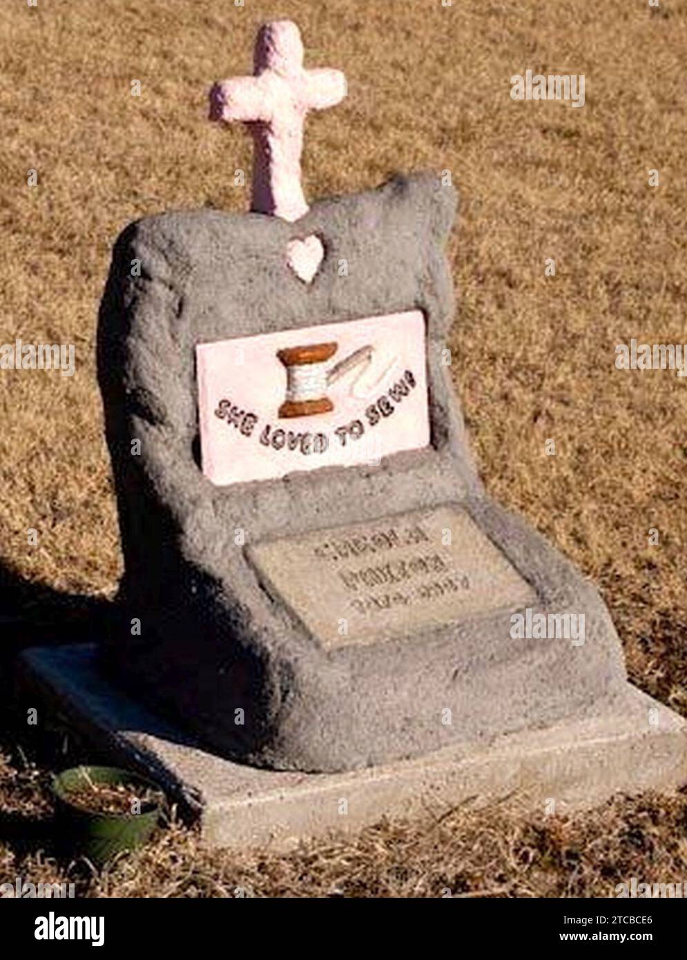Wetlands and Wildlife Scenic Byway - Folk Art Headstone in the ...
