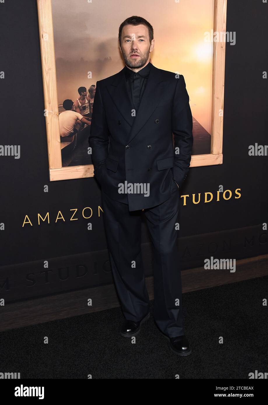 Beverly Hills, USA. 11th Dec, 2023. Joel Edgerton arriving at ‘The Boys ...