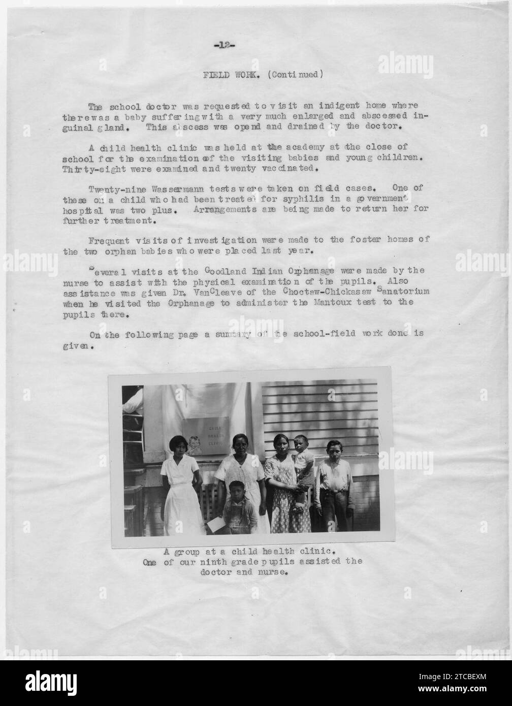 Wheelock Academy, 1932-1933 Stock Photo - Alamy